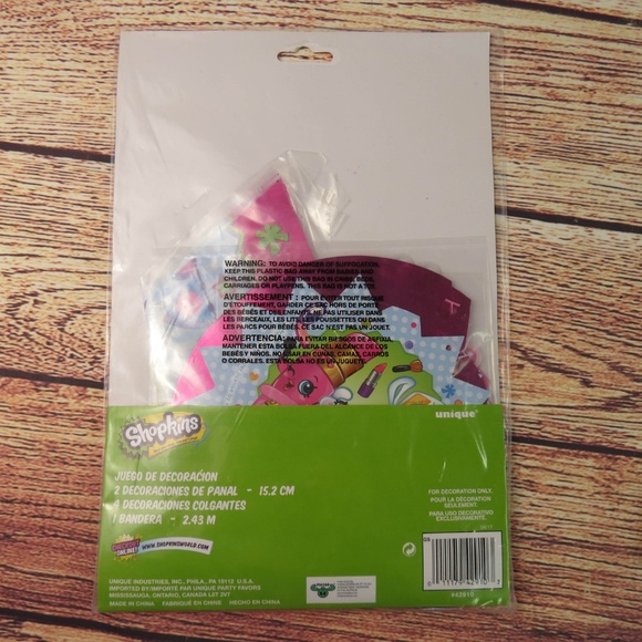 Shopkins | Party Supplies | Shopkins Party Decorating Kit Plates ...